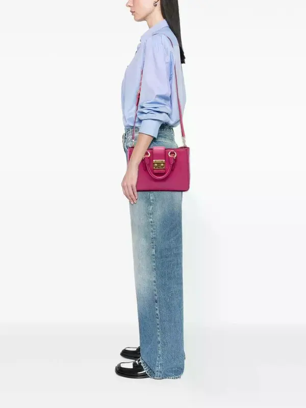 Miu Miu Goatskin Madras Satchel