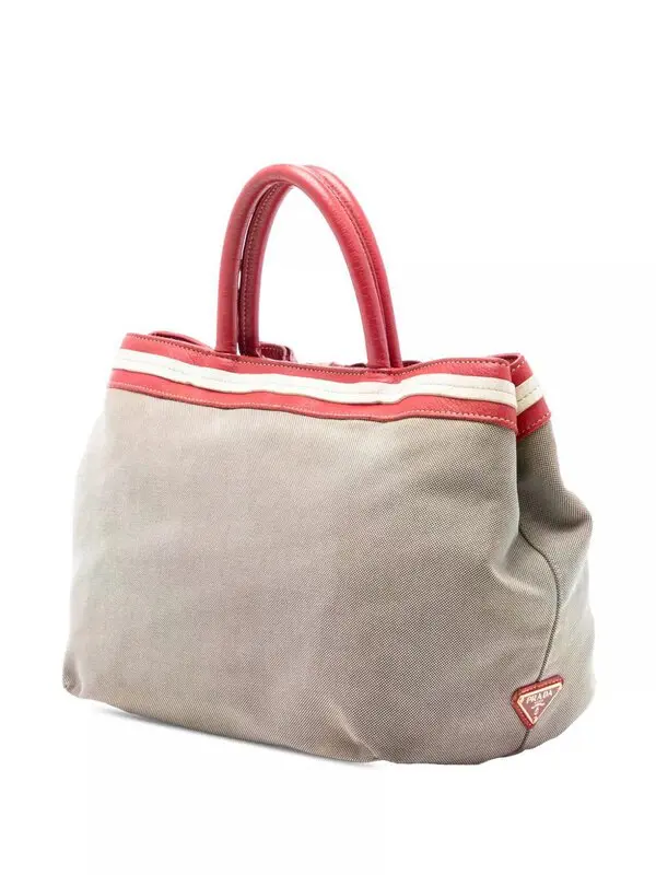 Prada 2013-2016 Canapa Logo Tote