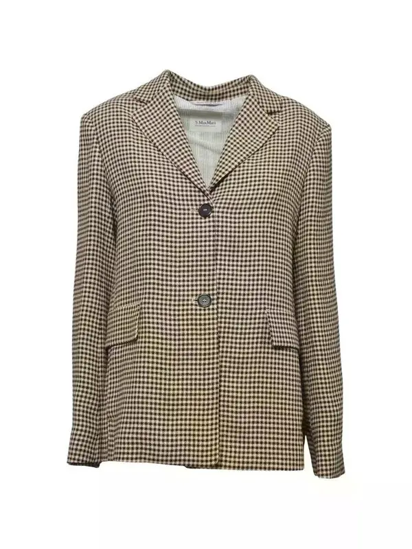 Max Mara Checked Blazer