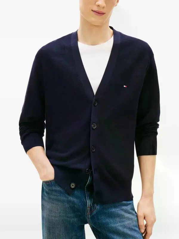 Tommy Hilfiger V-neck Button Cardigan