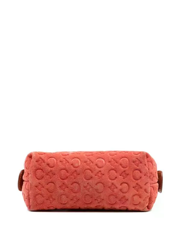 Celine 2000 C Macadam Suede Pouch