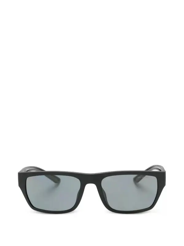 Emporio Armani Rectangle Frame Sunglasses - Black