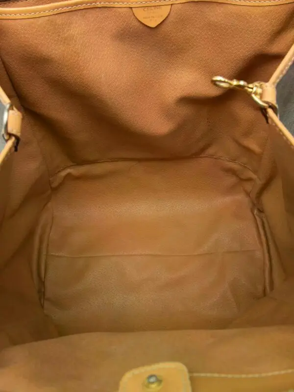 Celine 2013 Macadam Coated Canvas Tote Bag