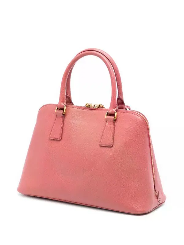 Prada 2000-2013 Medium Saffiano Lux Promenade Satchel