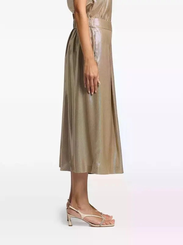 Peserico Lamé Twill Trousers