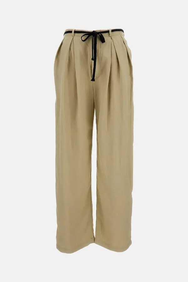 Barena Venezia Pestrin Wide-leg Trousers - Verde