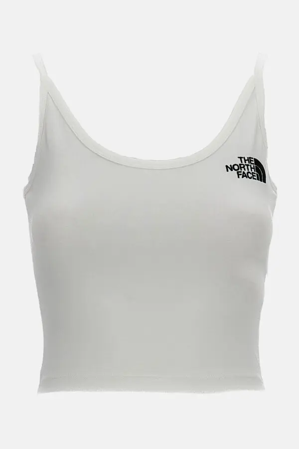 The North Face Stretch Slim-fit Cropped Top - White