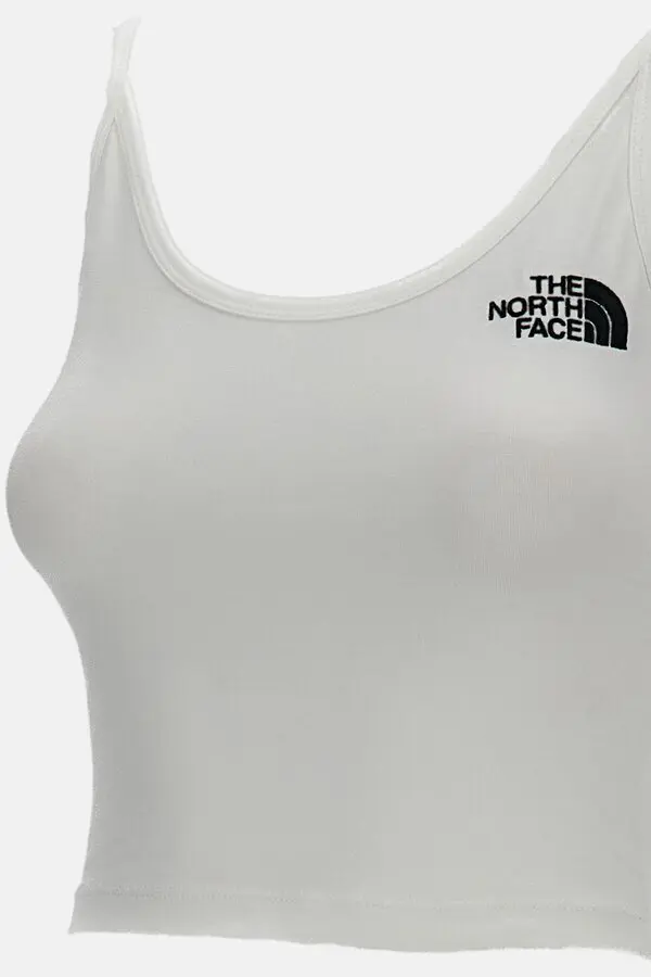The North Face Stretch Slim-fit Cropped Top - White