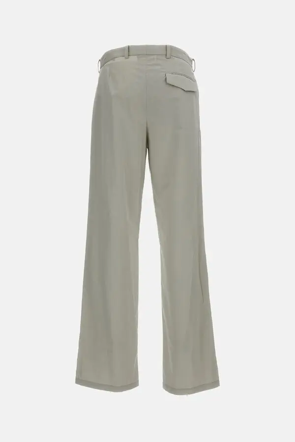 RIER Cotton Trousers - Grey