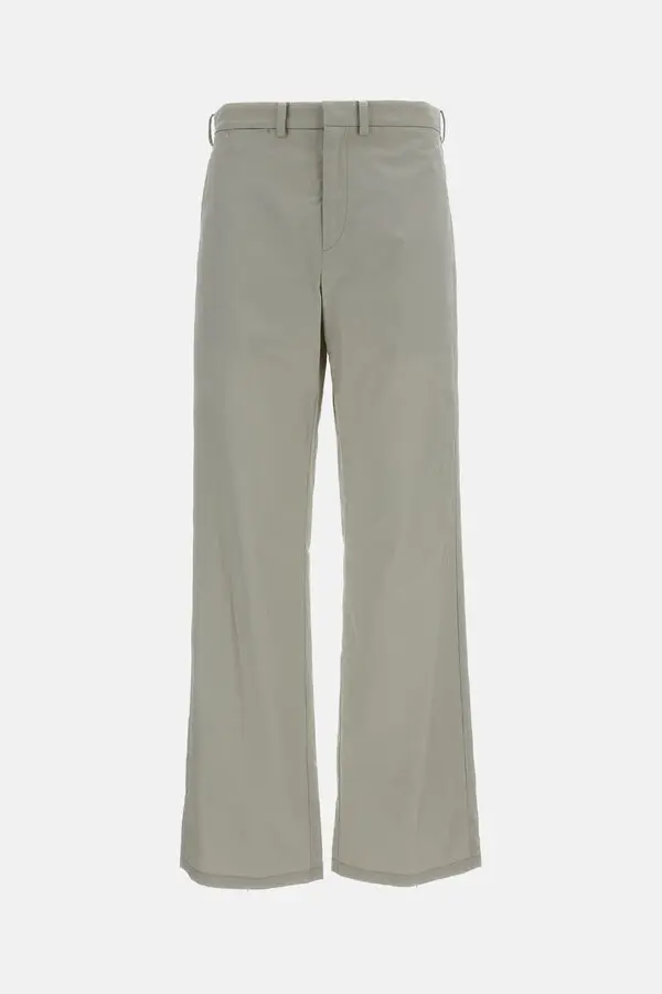 RIER Cotton Trousers - Grey