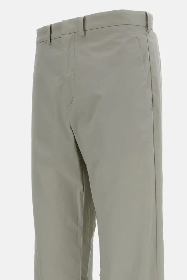 RIER Pantaloni In Cotone - Grigio
