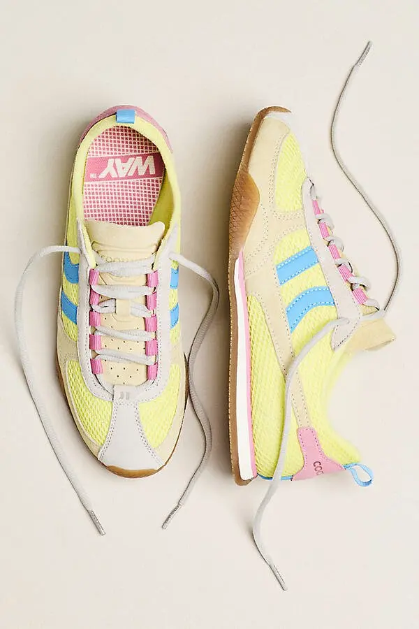 COOLWAY Nilo Sneakers - Light Yellow