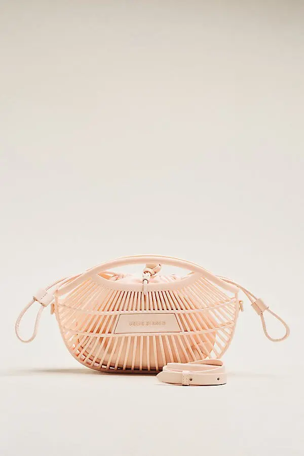 MELIE BIANCO Jelly Hand Bag - Peach