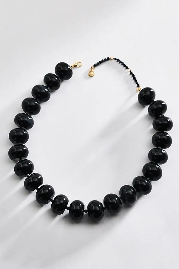 Baublebar Joan Semi-precious Beaded Necklace - Black