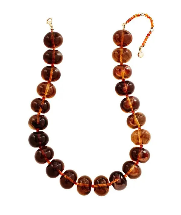 Baublebar Joan Semi-precious Beaded Necklace - Brown