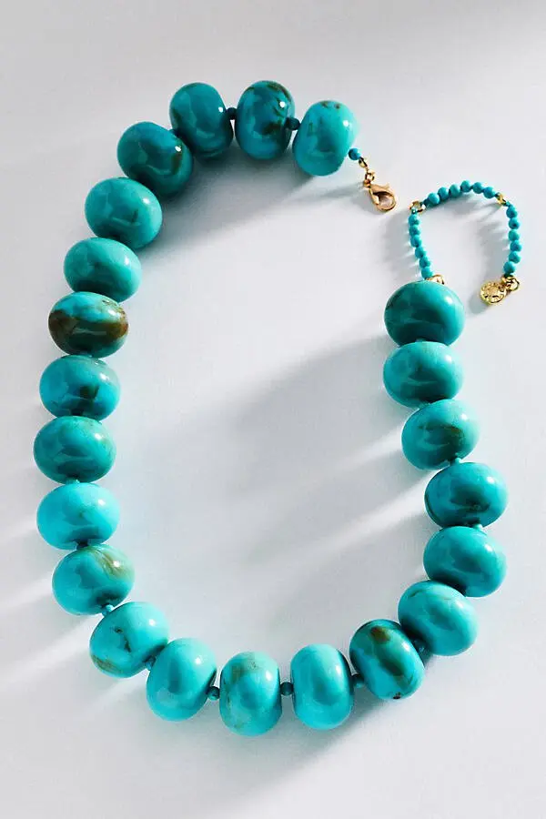 Baublebar Joan Semi-precious Beaded Necklace - Turquoise
