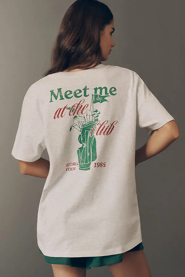 Daily Practice Cotton Graphic T-shirt - Light Grey