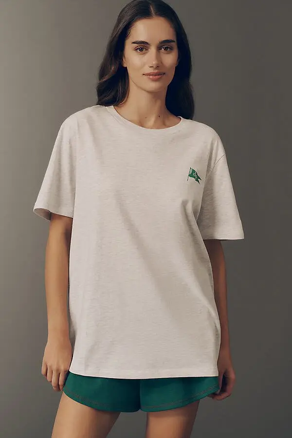 Daily Practice Cotton Graphic T-shirt - Light Grey
