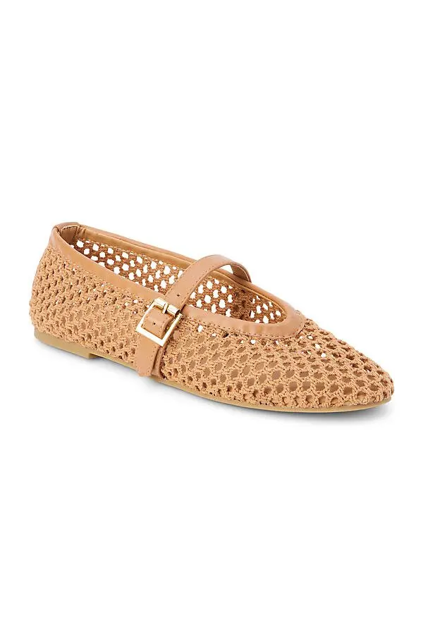 Matisse Nolita Mary Jane Flats - Tan