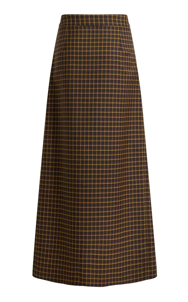 Etro Wool Maxi Skirt