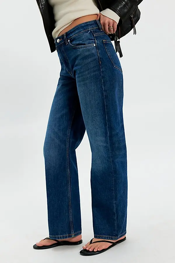 EB DENIM Alida Loose Bowed Jeans