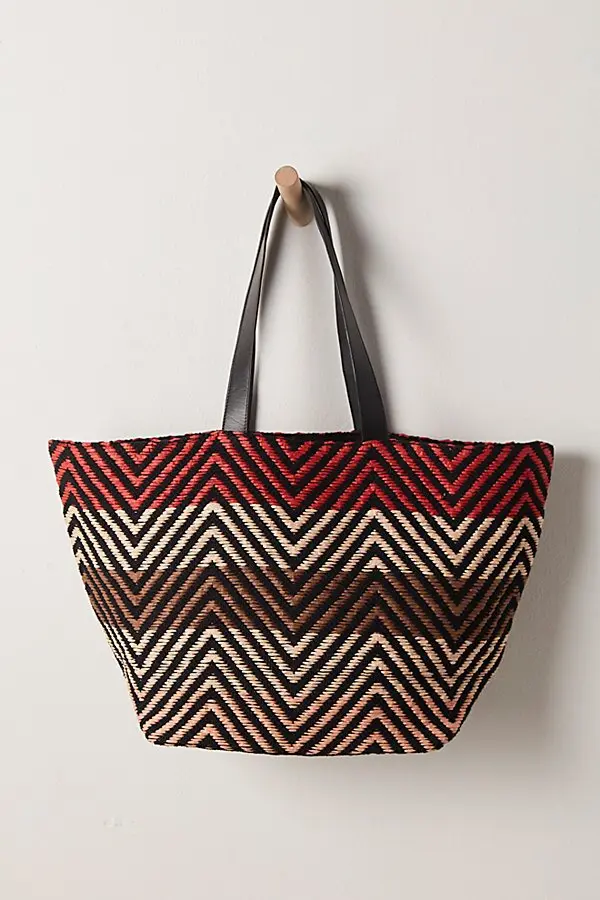 Free People Beach Day Chevron Tote
