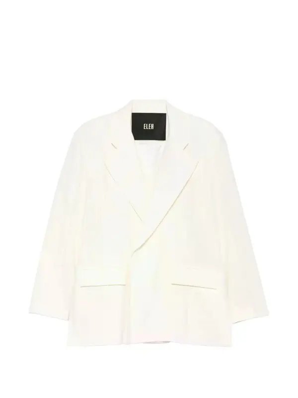 ELEH Double-breasted Blazer - Neutrals