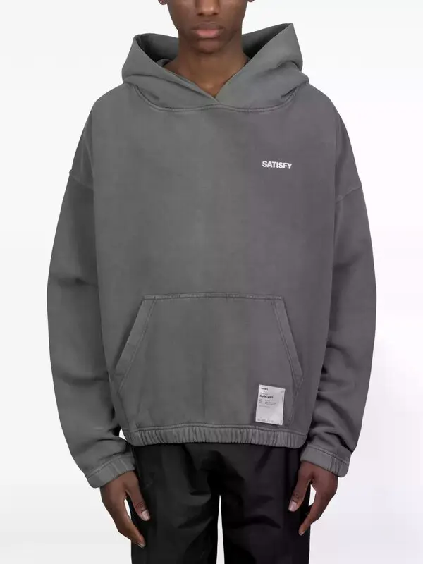 Satisfy Logo-print Hoodie