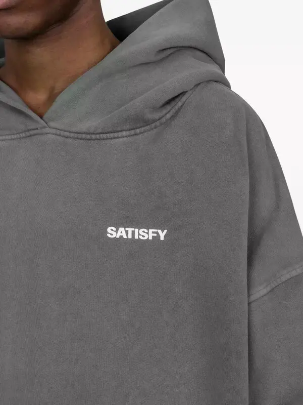 Satisfy Logo-print Hoodie