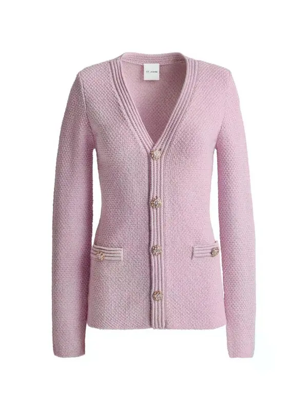 St. John Mouliné-knit Jacket