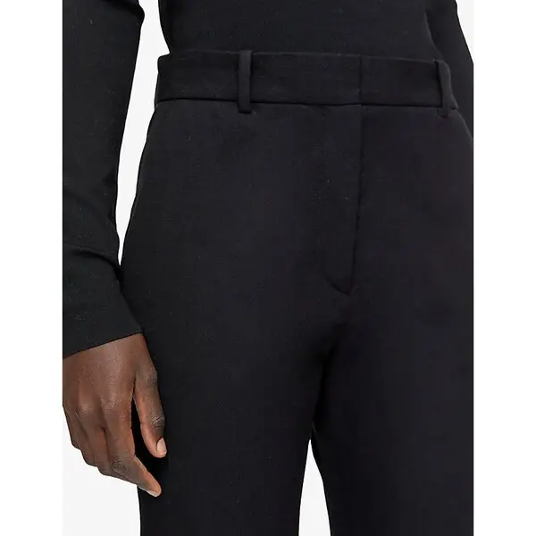 JOSEPH Tafira Flared-leg Stretch-woven Trousers