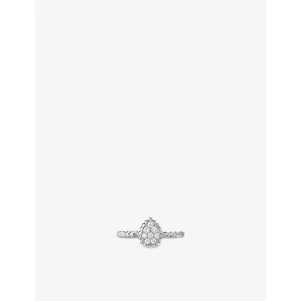 Boucheron Serpent Bohème Diamond White Gold Ring