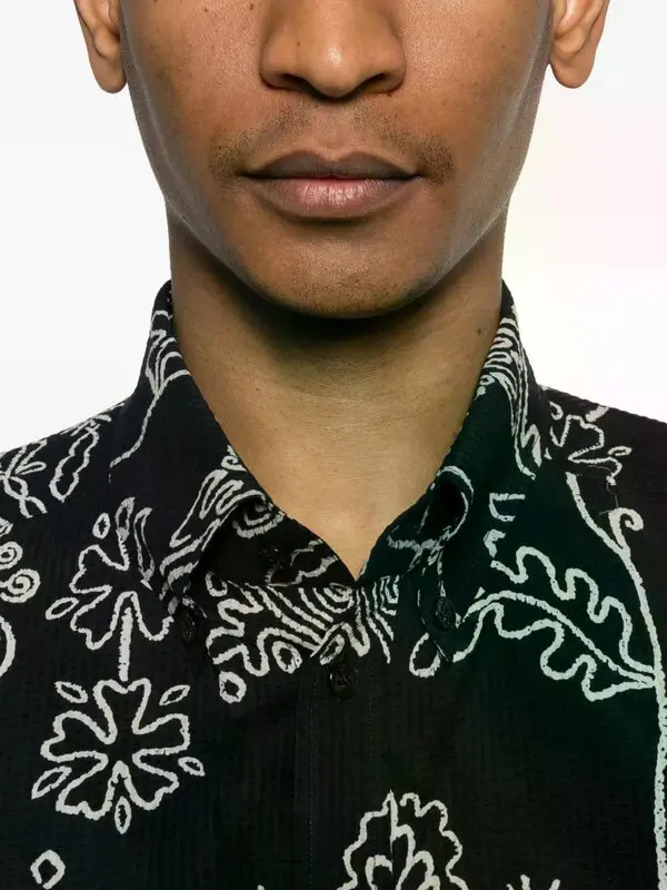 Giorgio Armani Floral-pattern Shirt
