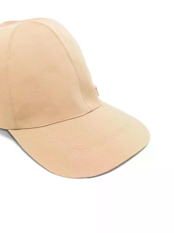YVMIN Logo Appliqué Baseball Cap - Neutrals