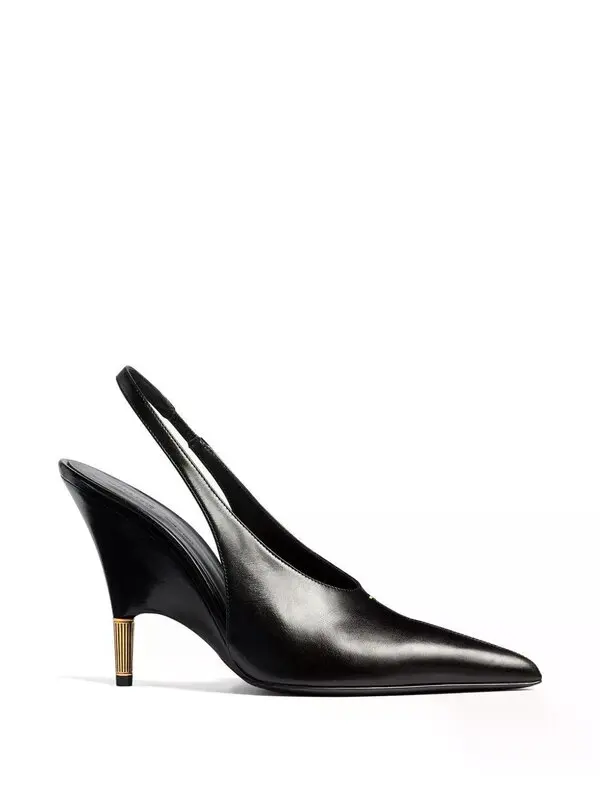 Khaite Bella Slingback Pumps - Black