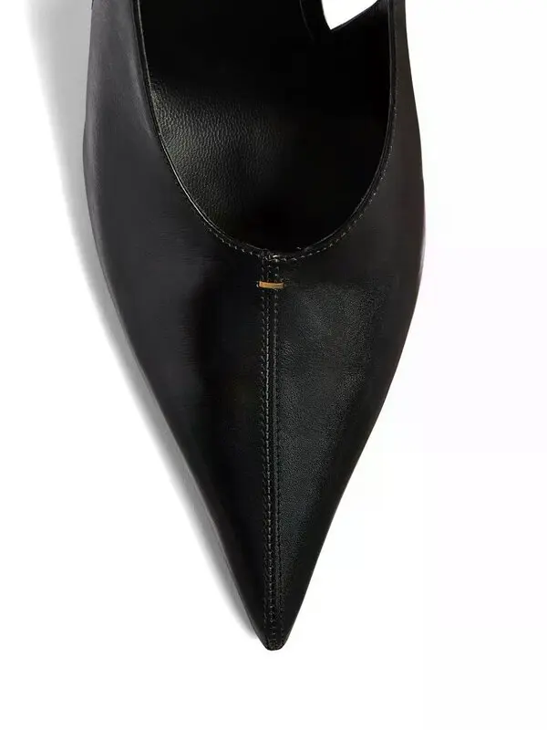 Khaite Bella Slingback Pumps - Black