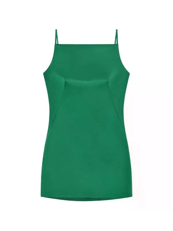 Givenchy Square-neck Mini Dress - Green