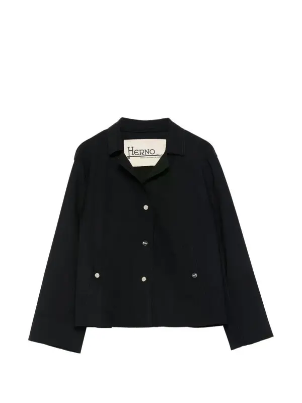 Herno Buttoned Jacket - Black