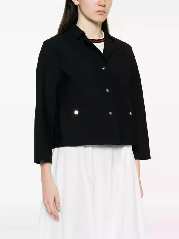 Herno Buttoned Jacket - Black