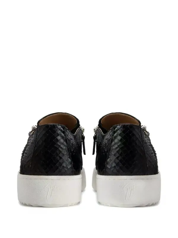 GIUSEPPE ZANOTTI Kobe Zip Sneakers - Black