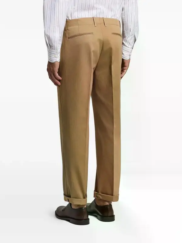 Peserico Cuffed Trousers - Neutrals