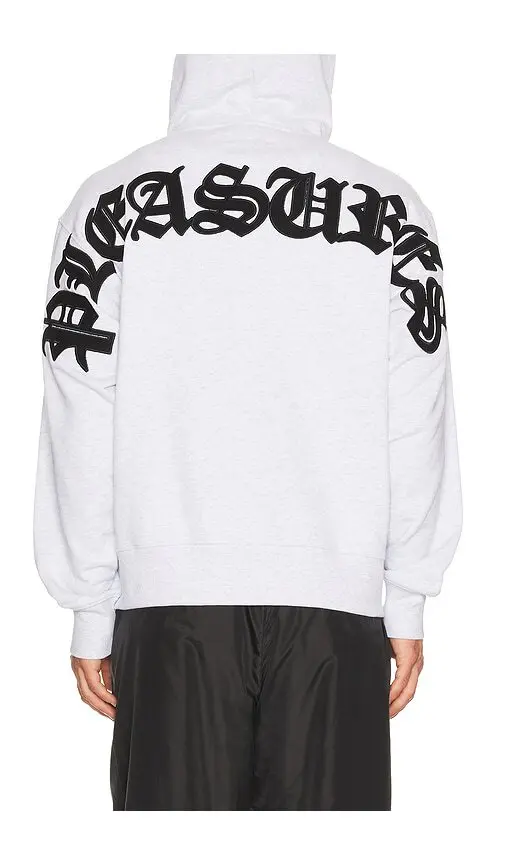 PLEASURES Neural Zip Hoodie - Grey