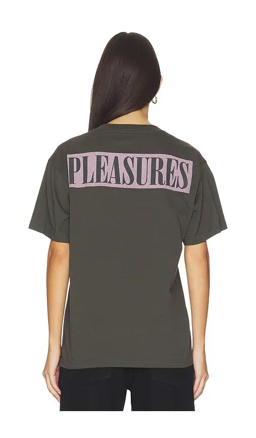 PLEASURES Angel T-shirt In . Also - Charcoal