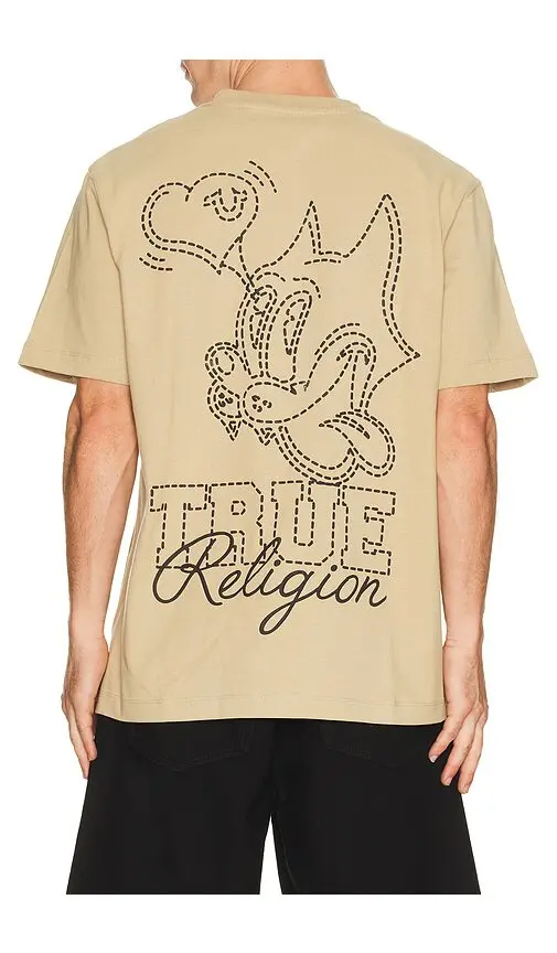 True Religion Puff Cat Tee In . Also