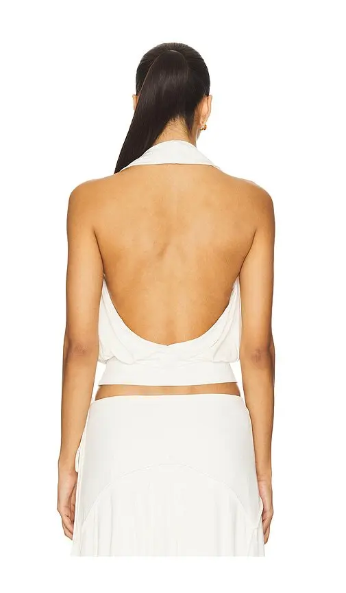 With Jéan Sharni Top - White
