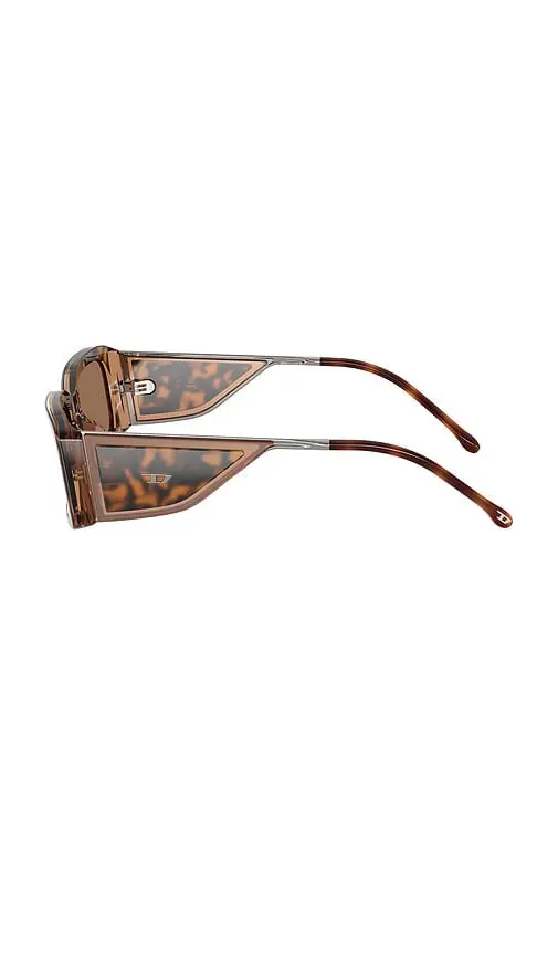 DIESEL® Rectangular Sunglasses