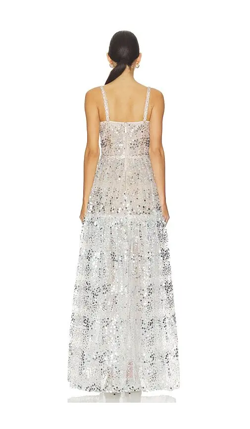 BRONX BANCO Midnight Embellished Gown