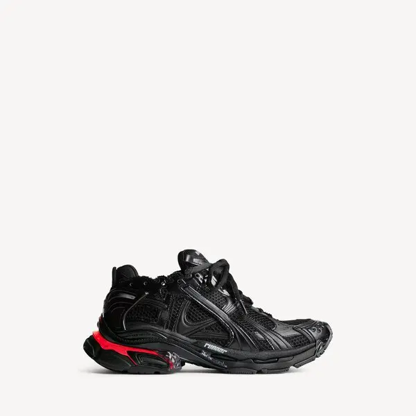 Balenciaga Runner Led Sneaker - Black