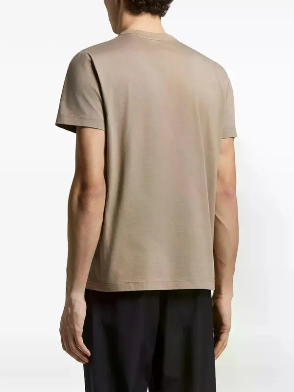 Peserico Crewneck T-shirt - Neutrals