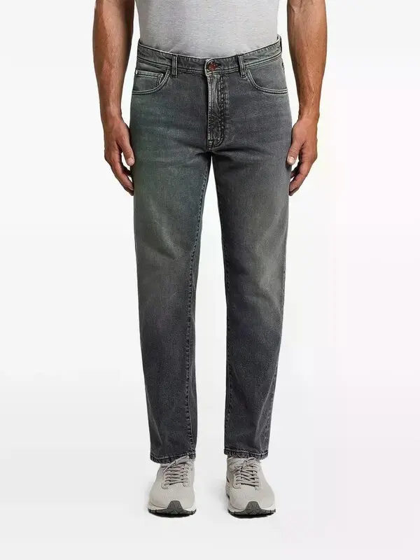 Peserico Five-pocket Trousers - Grey